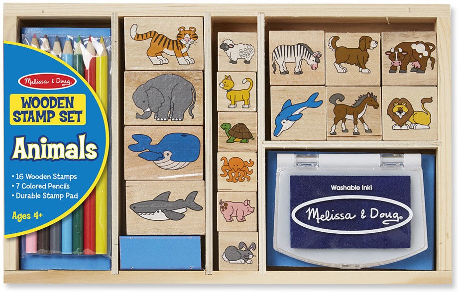 Animal Stamp Set | Teton Toys