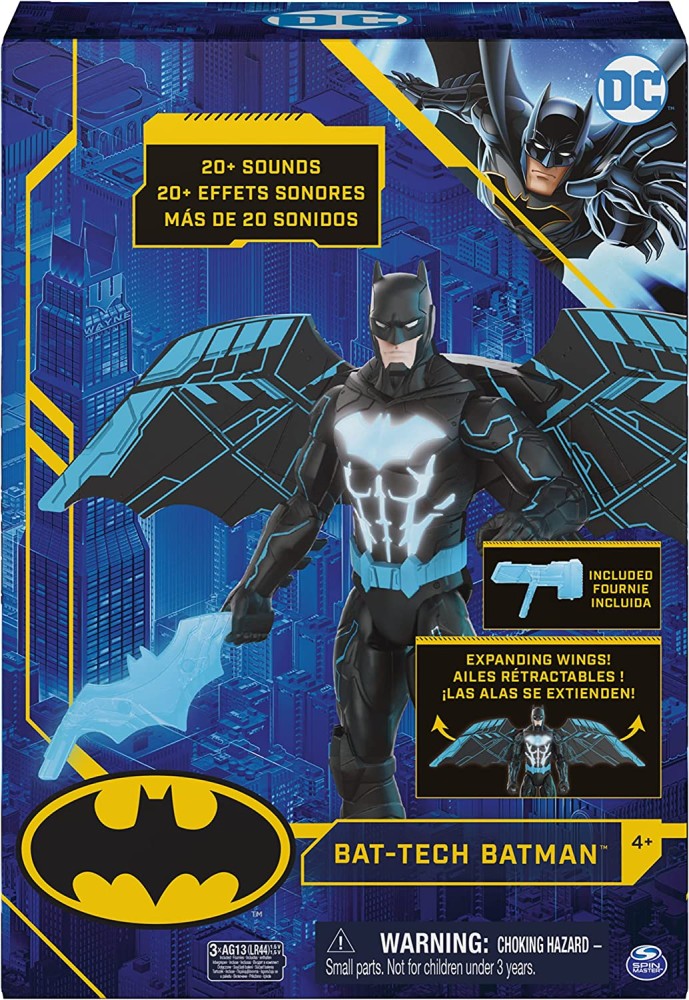 Batman- 12 inch Bat Tech Batman Action Figure - Teton Toys