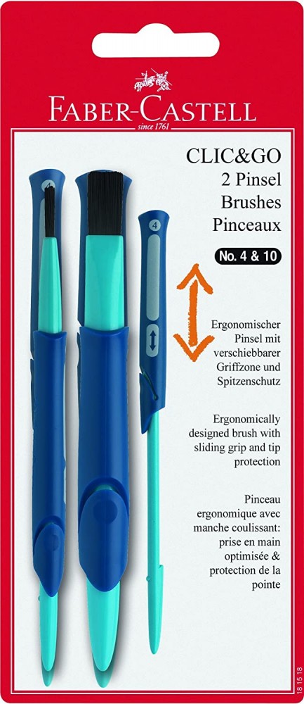 Clic and Go 2 Brush Set - Teton Toys