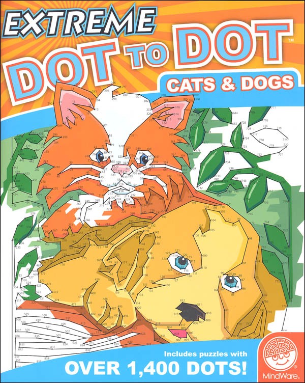 Extreme Dot to Dot- Cats & Dogs - Teton Toys