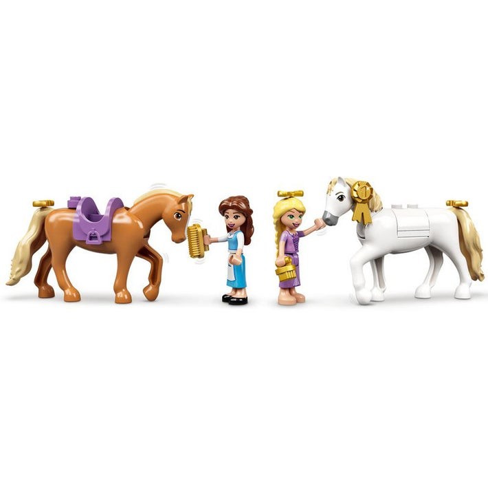 Lego- Disney Princess 43195 Belle and Rapunzel's Royal Stables - Teton Toys