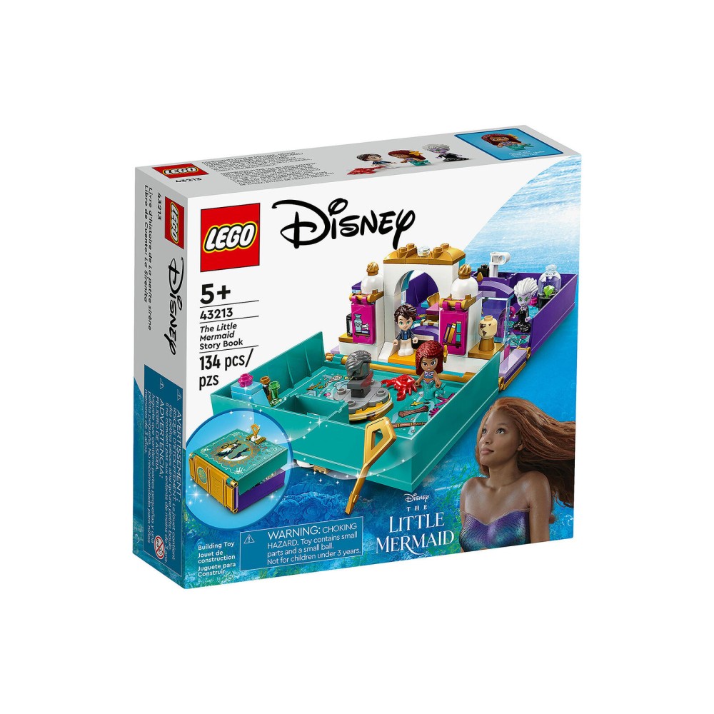 Lego- Disney Princess 43213 Little Mermaid Storybook - Teton Toys