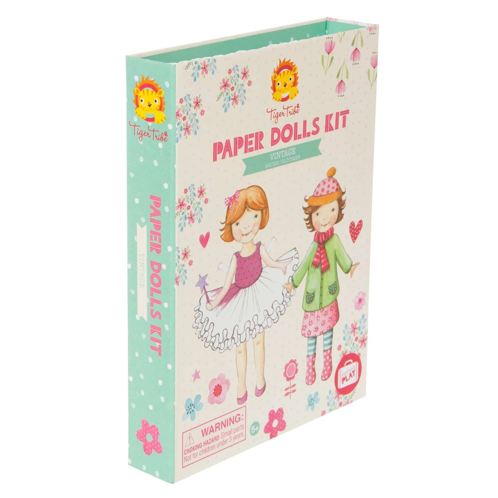 Vintage Paper Dolls Craft Kit - Teton Toys