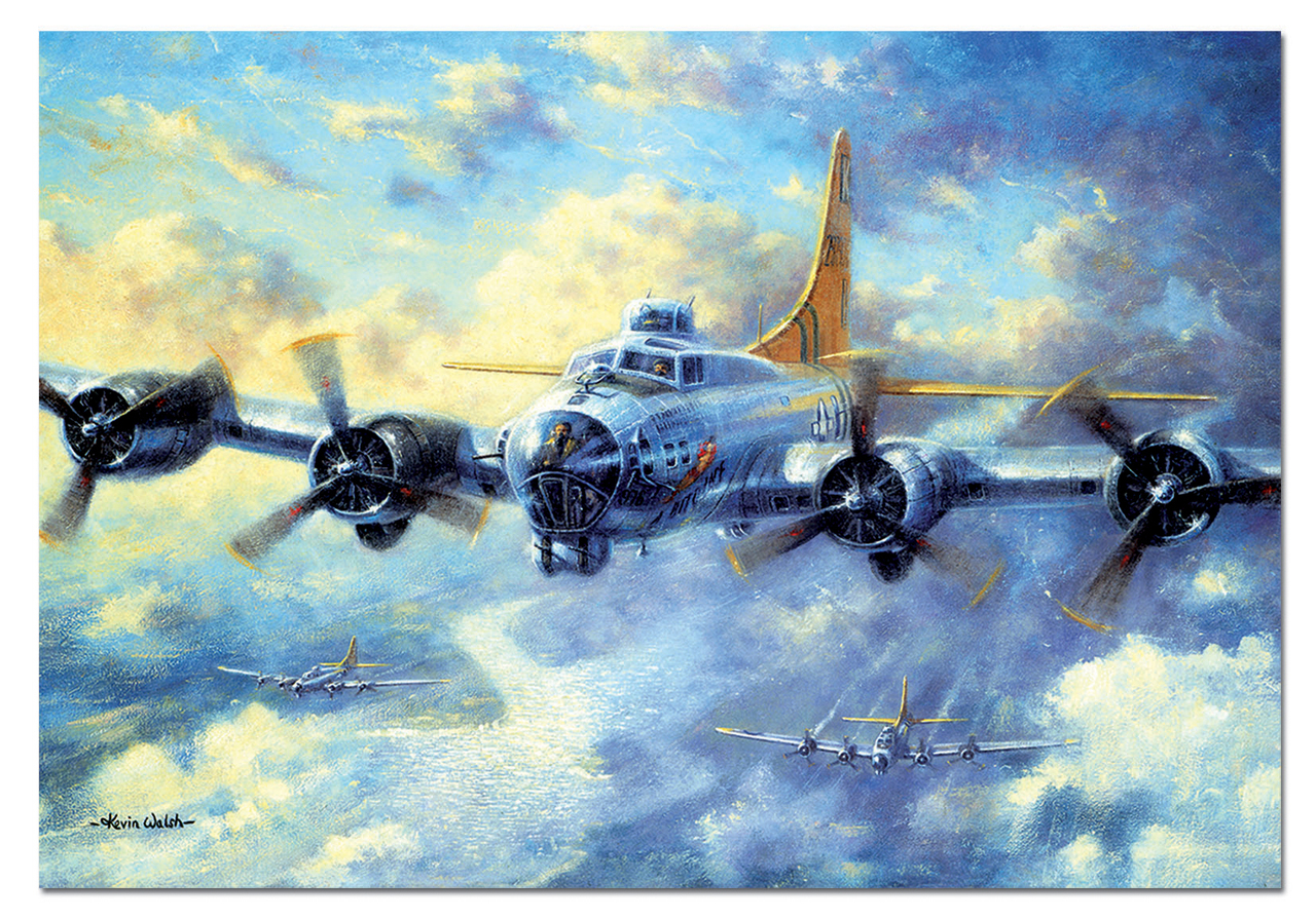 B-17 Flying Fortress (1000 pieces) - Teton Toys