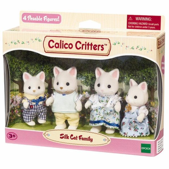 Calico Critters Family- Silk Cat - Teton Toys