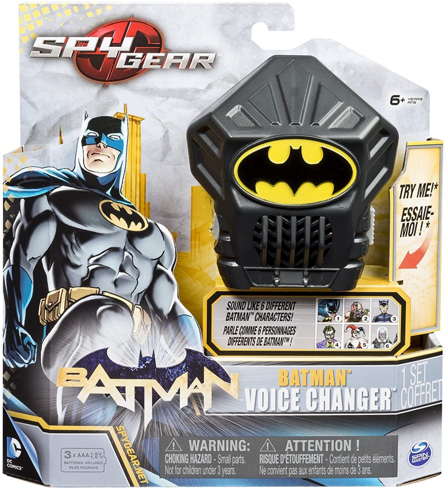 Spy Gear- Batman Voice Changer - Teton Toys