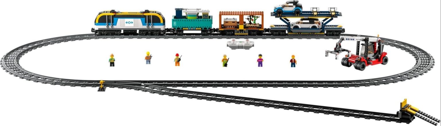 Lego- City 60336 Freight Train - Teton Toys