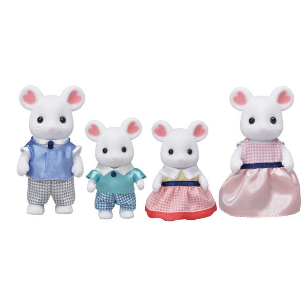 Calico Critters Family- Marshmallow Mouse - Teton Toys